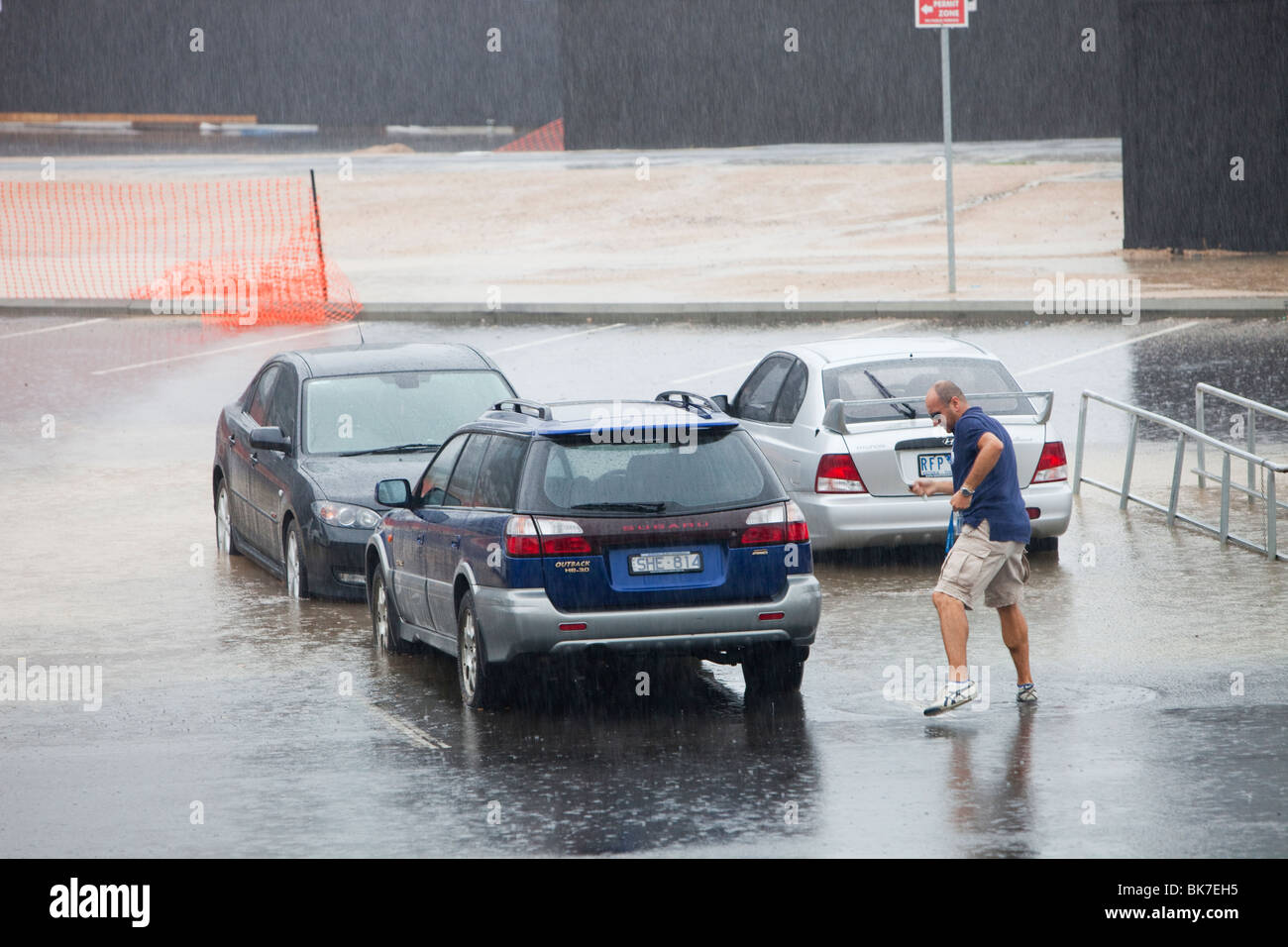 Flooding from the worst tropical storm to hit Melbourne in over 100 ...