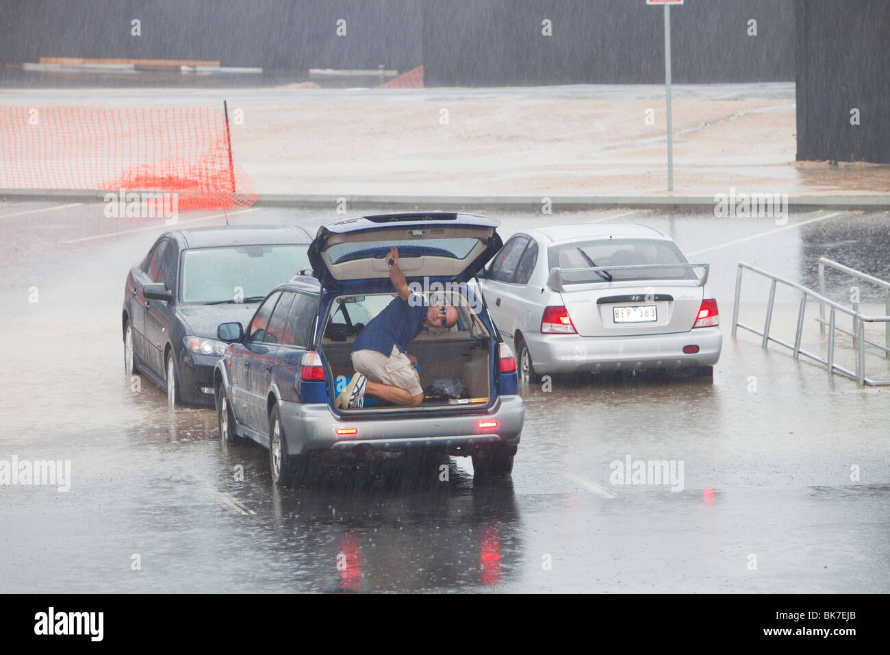 Flooding from the worst tropical storm to hit Melbourne in over 100 ...