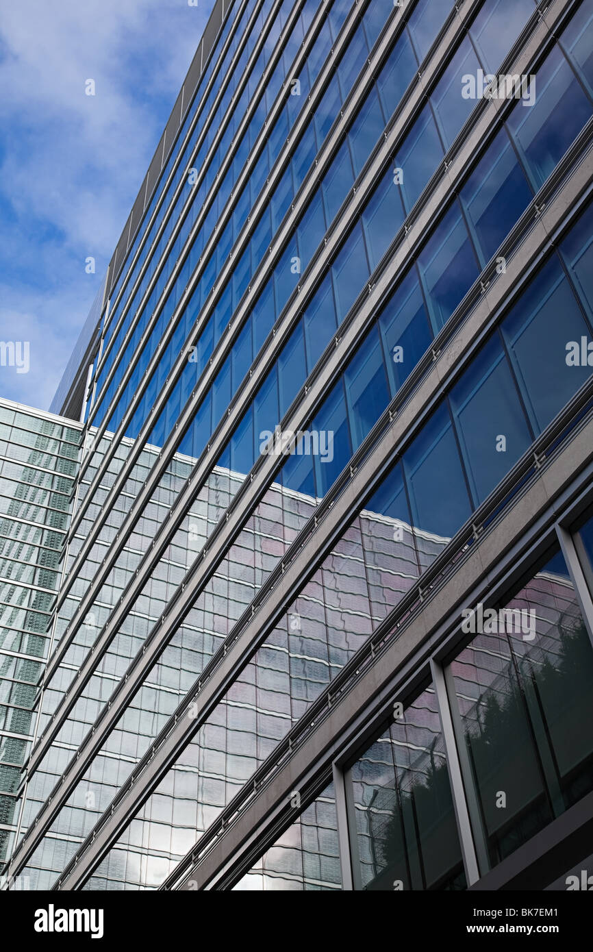 Windows of office building Stock Photo - Alamy