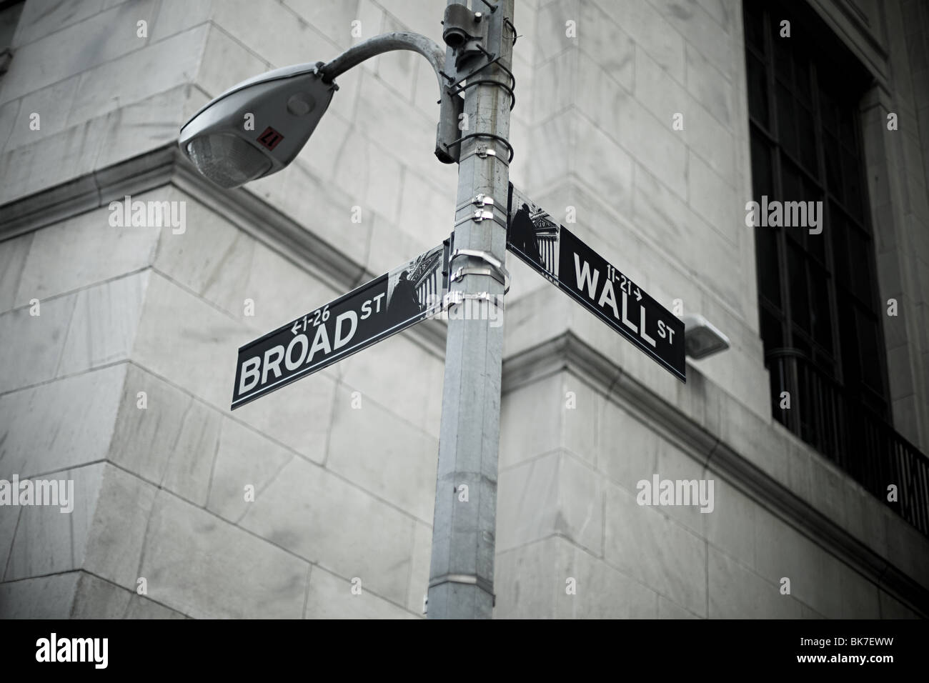 New york street sign Stock Photo - Alamy