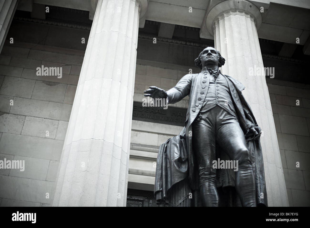 George washington statue Stock Photo - Alamy
