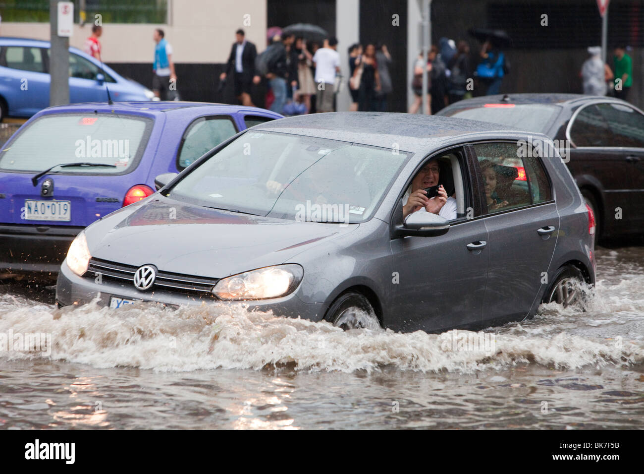 Flooding from the worst tropical storm to hit Melbourne in over 100 ...