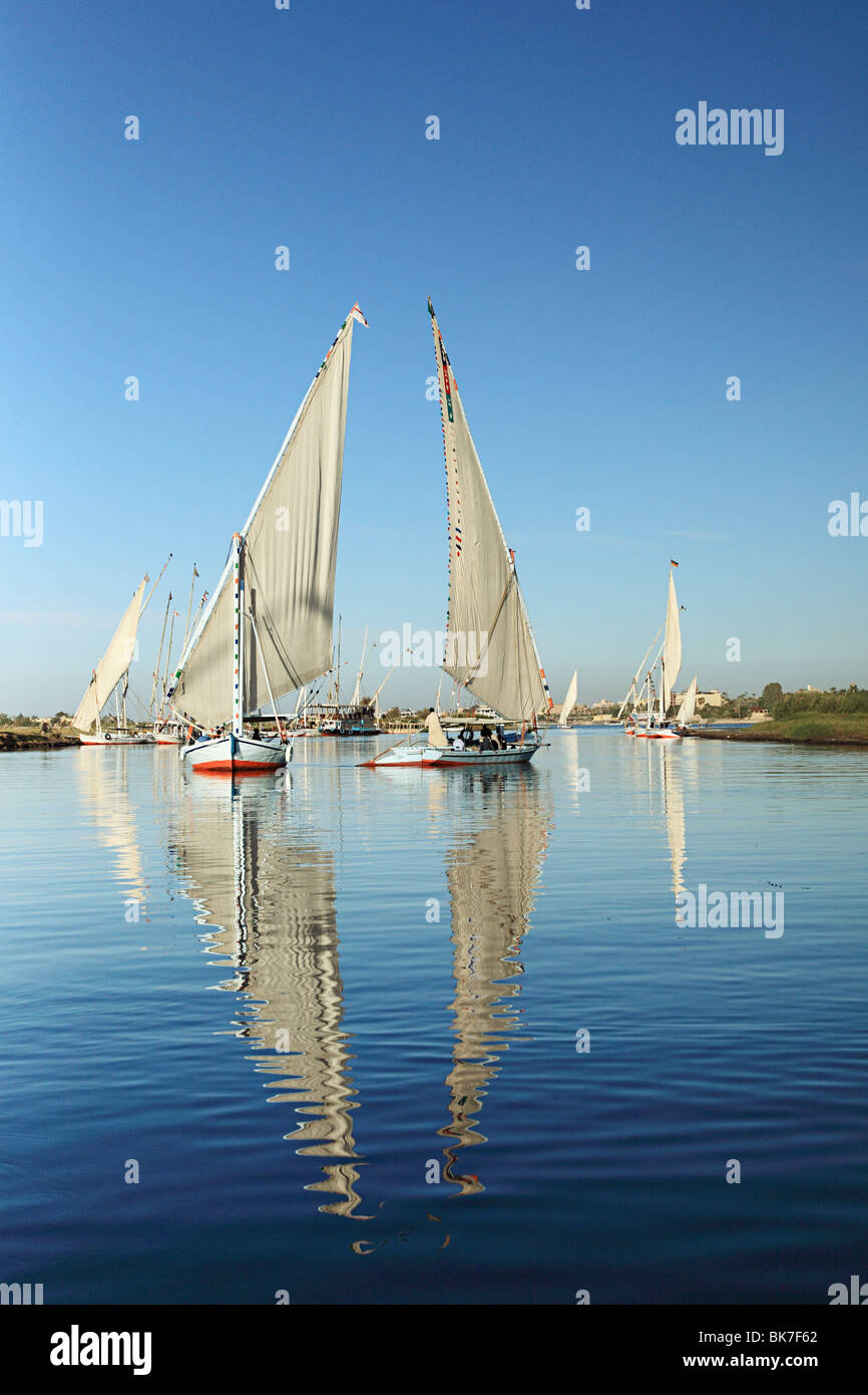 Nile river boats hi-res stock photography and images - Alamy