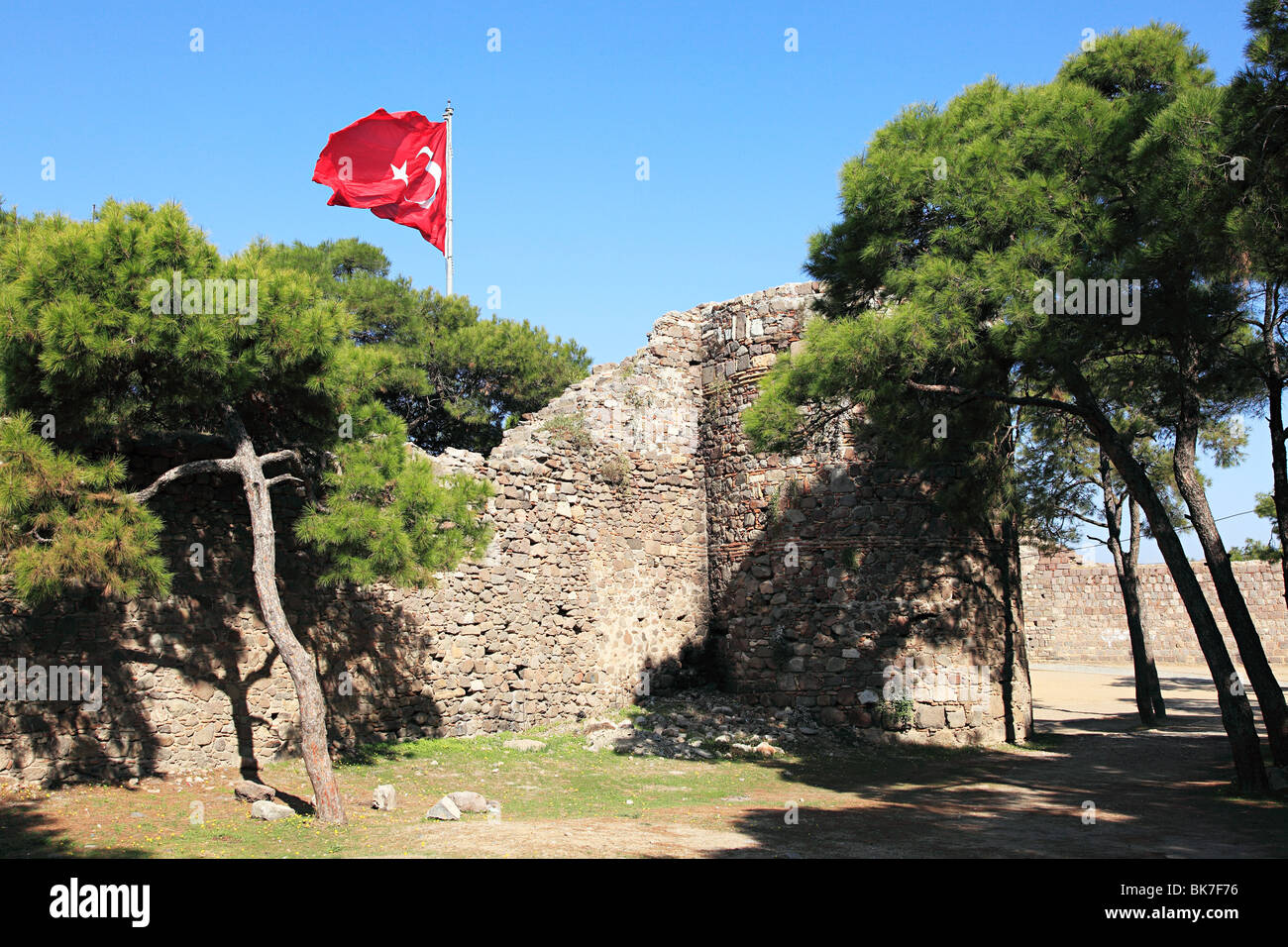 Kadifekale fortress izmir turkey Stock Photo - Alamy