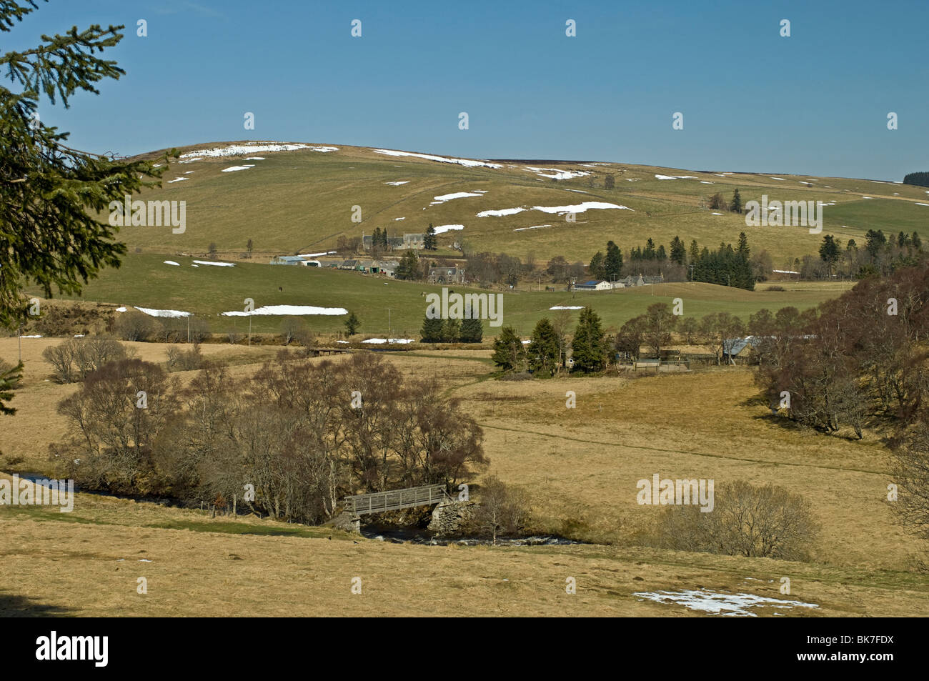The sparsley populated area between Mory and Aberdeenshire known as the ...