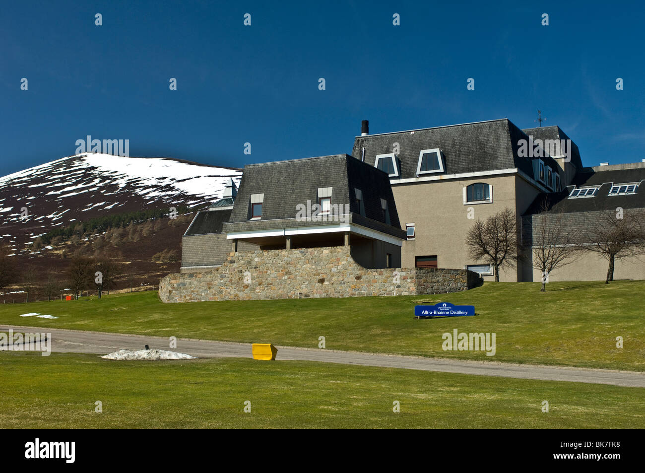 Allt-a-Bhainne whiskey distillery Glenrinnes Banffshire. SCO 6138 Stock ...