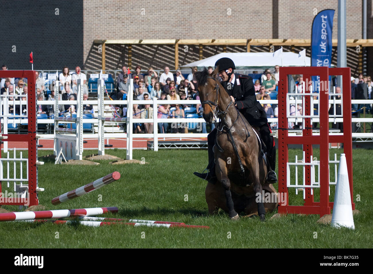 world cup series pentathlon show jumping event Medway Park Gllingham ...