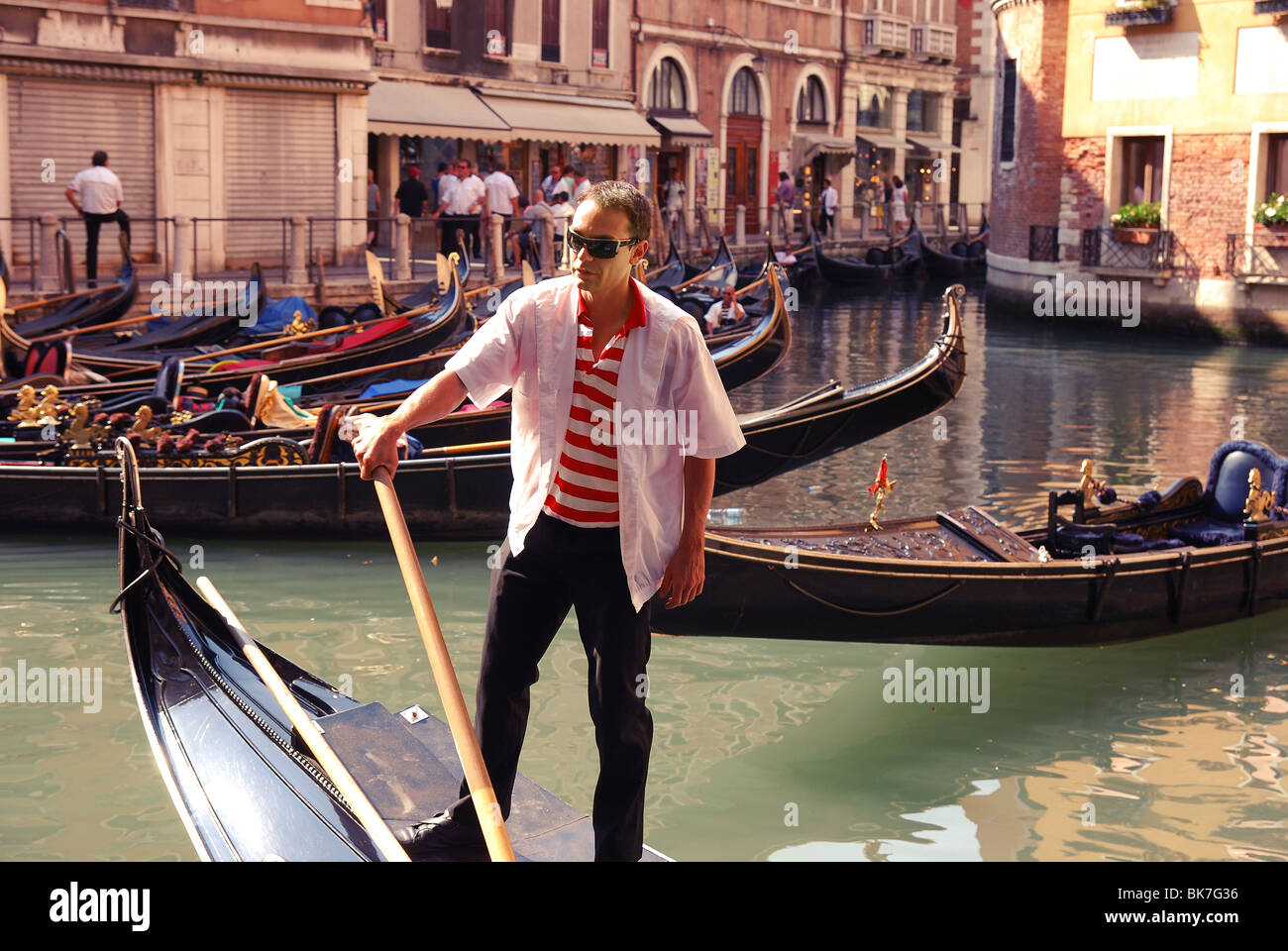 Historical gondolier hi-res stock photography and images - Alamy