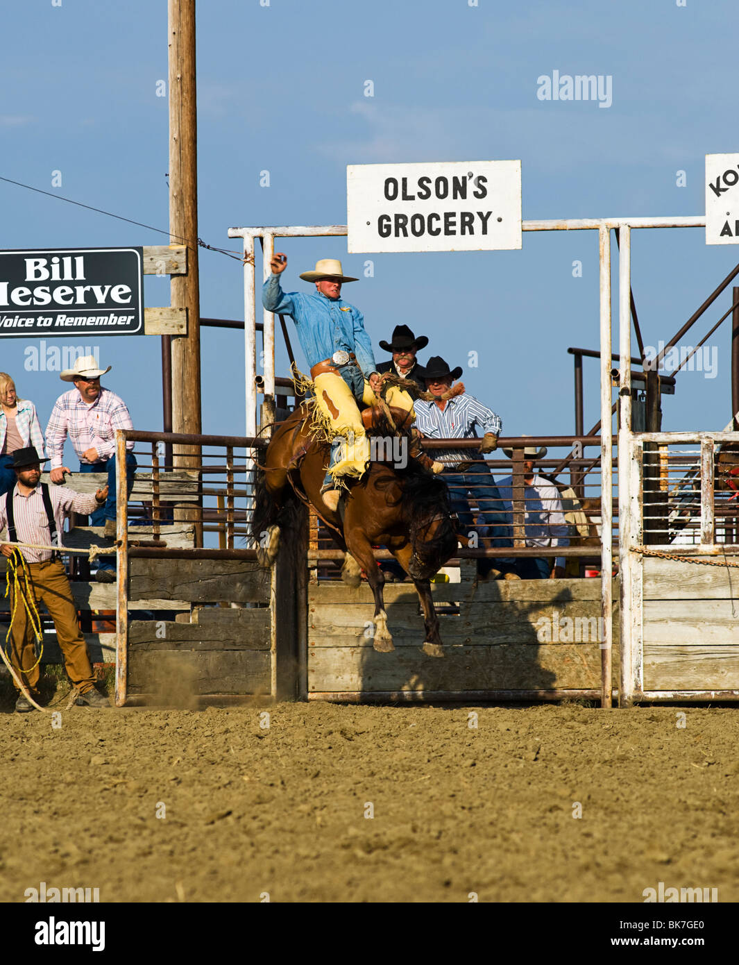 Bucking chute hi-res stock photography and images - Alamy