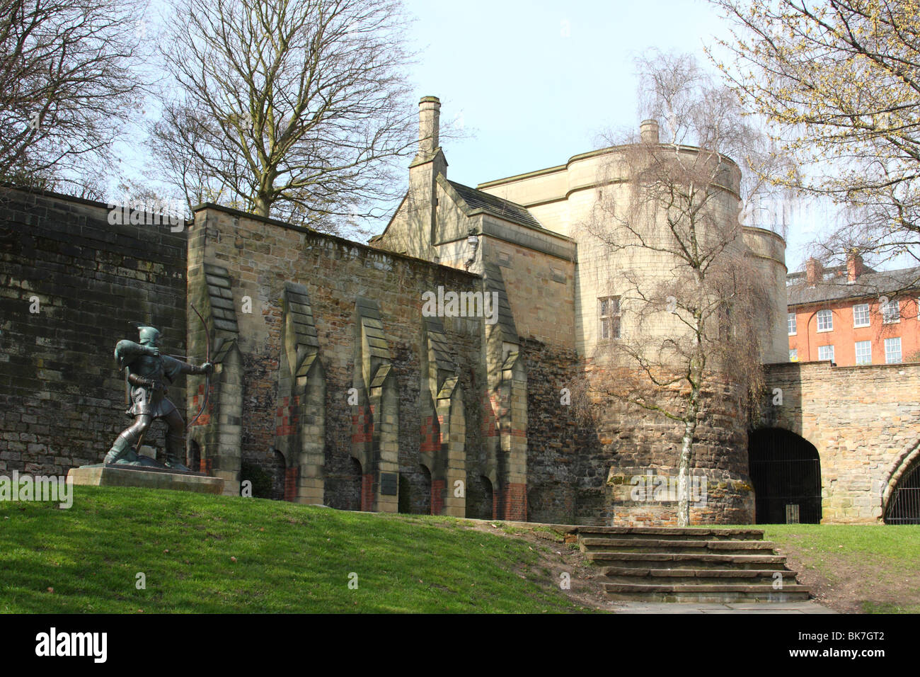 Old nottingham castle hi-res stock photography and images - Alamy