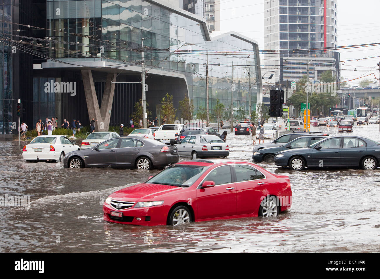 Flooding from the worst tropical storm to hit Melbourne in over 100 ...