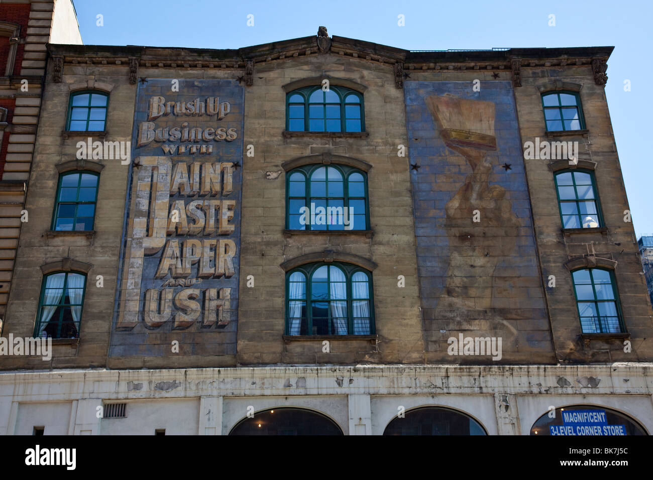 Faded store sign hi-res stock photography and images - Alamy