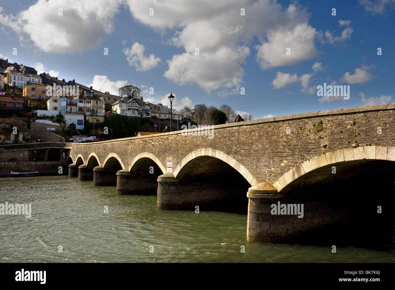 People crossing bridge over river hi-res stock photography and images - Alamy