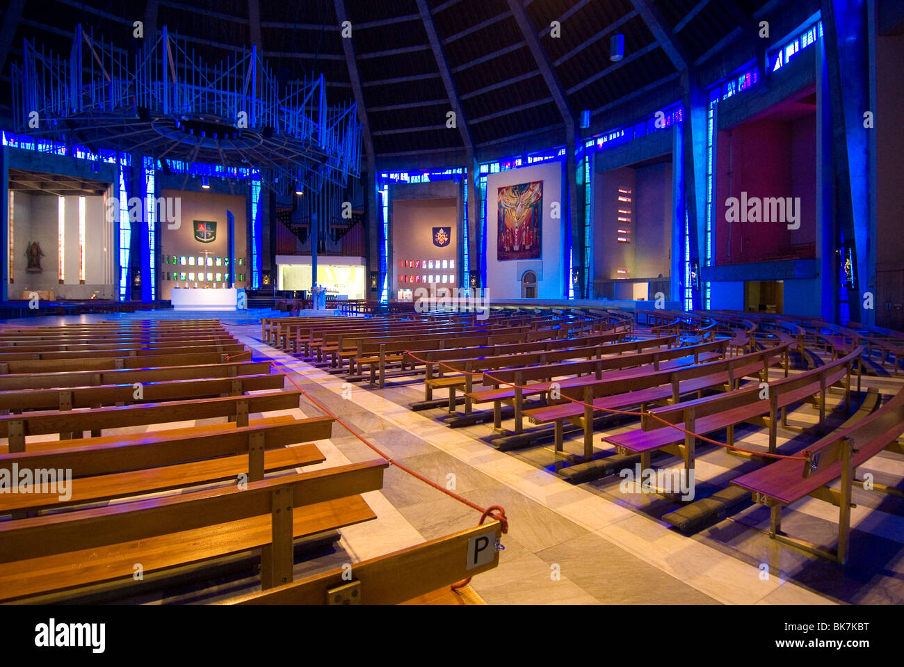 The Catholic Liverpool Metropolitan Cathedral, Liverpool, Merseyside ...