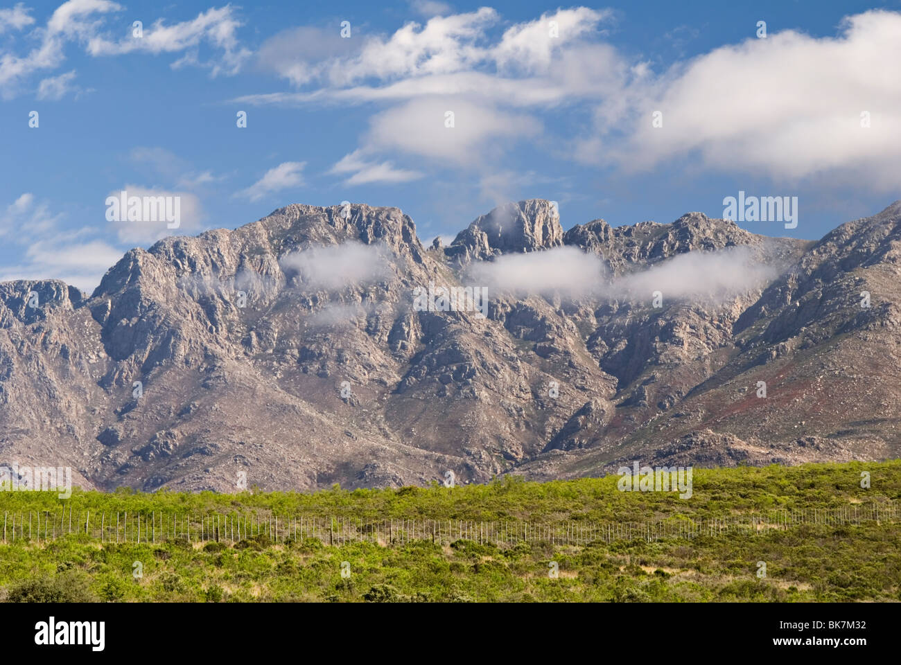 Swartberg mountains from the Matjiesrivier road Stock Photo - Alamy