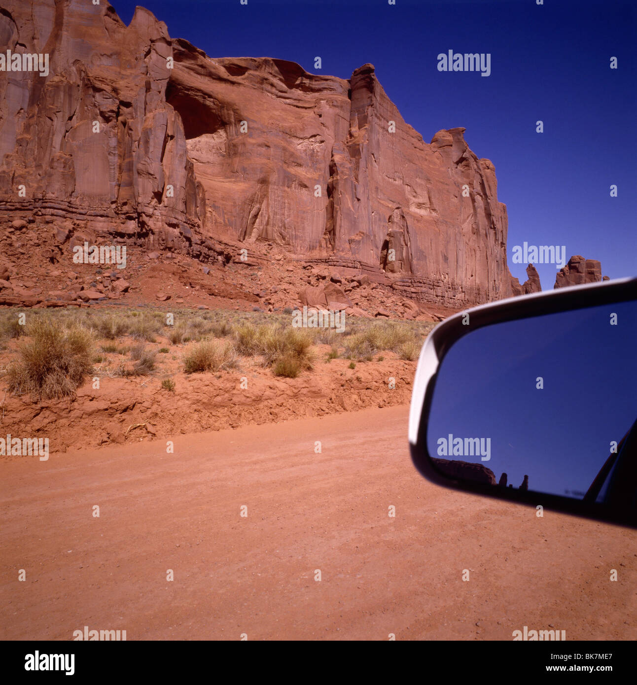 Car mirror monument valley arizona hi-res stock photography and images ...