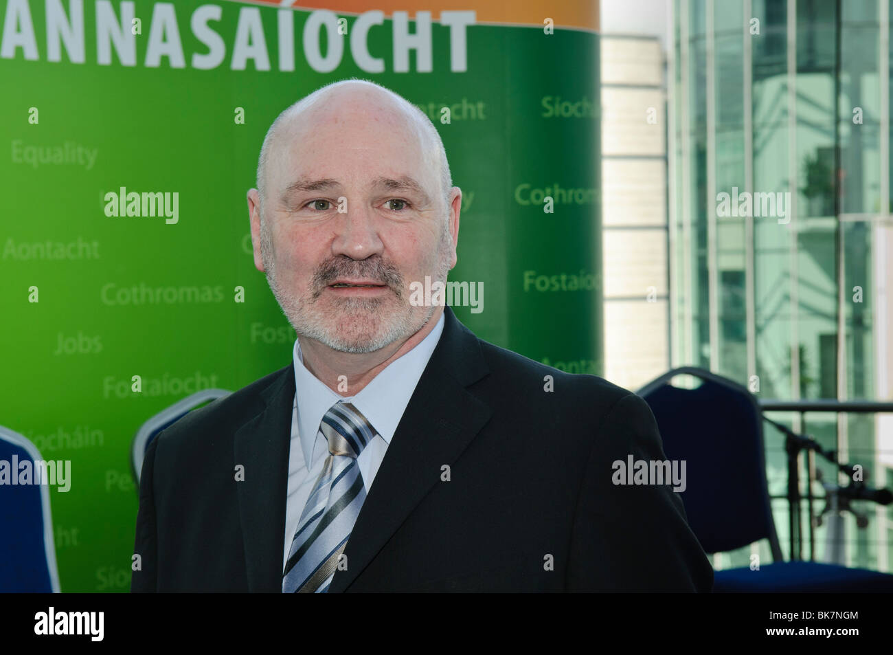 Alex Maskey, Sinn Fein MLA for South Belfast Stock Photo - Alamy