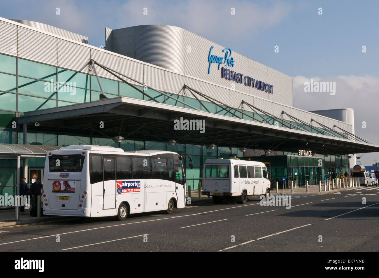 Belfast city bus hi-res stock photography and images - Alamy