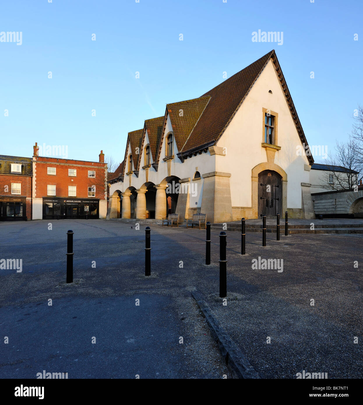 Poundbury village hi-res stock photography and images - Alamy