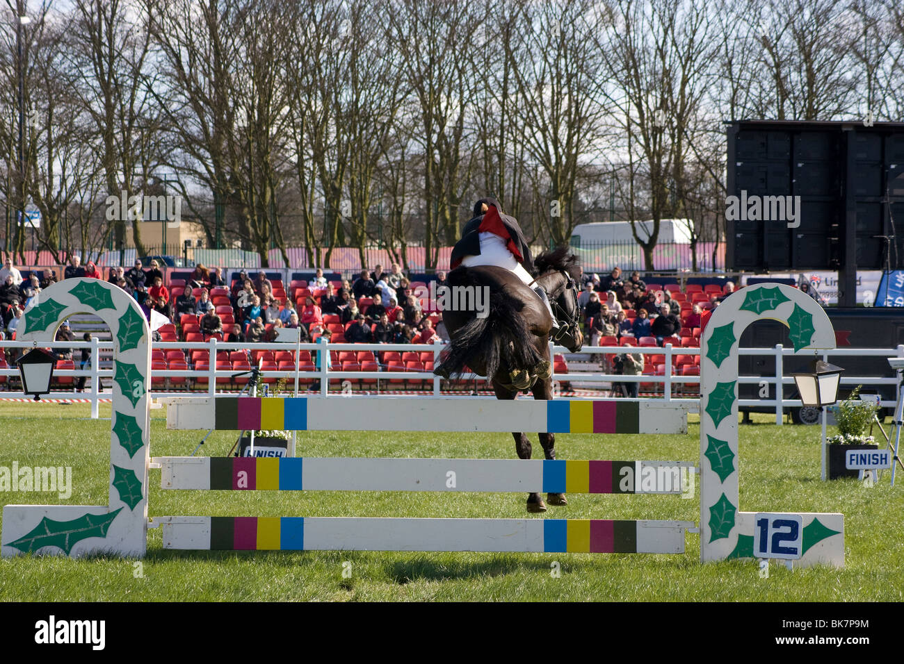 womens final world cup series pentathlon show jumping event Medway Park ...