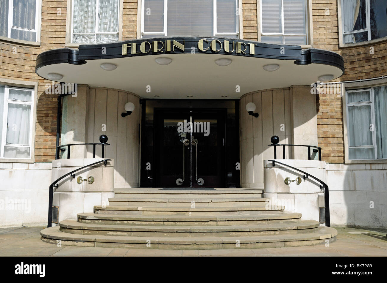 Entrance Florin Court Charterhouse Square Islington London England UK ...