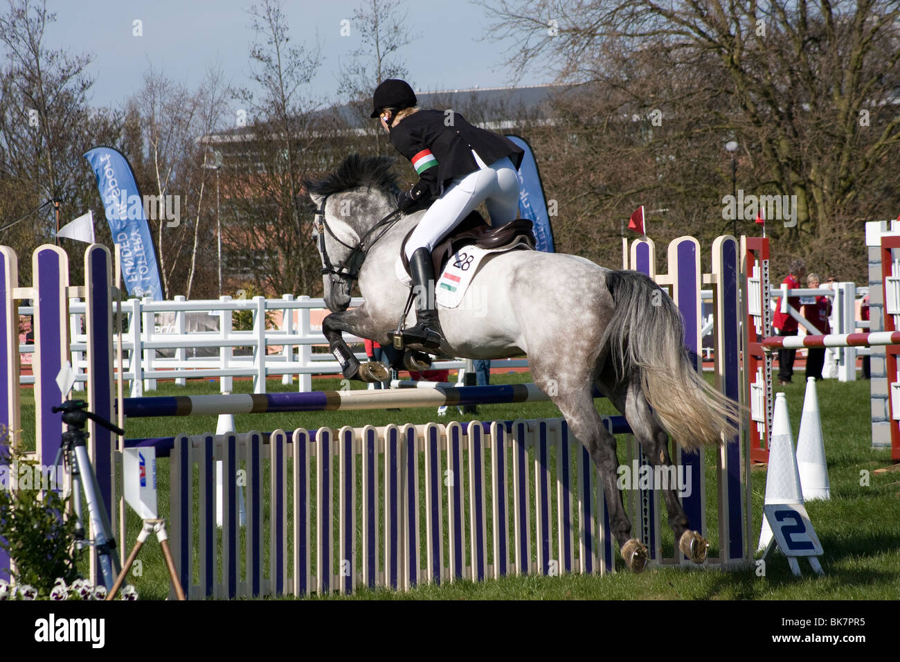 womens final world cup series pentathlon show jumping event Medway Park ...