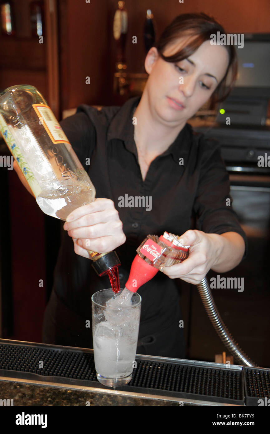 Washington DC,10th Street NW,Embassy Suites,hotel,bar lounge pub,woman ...