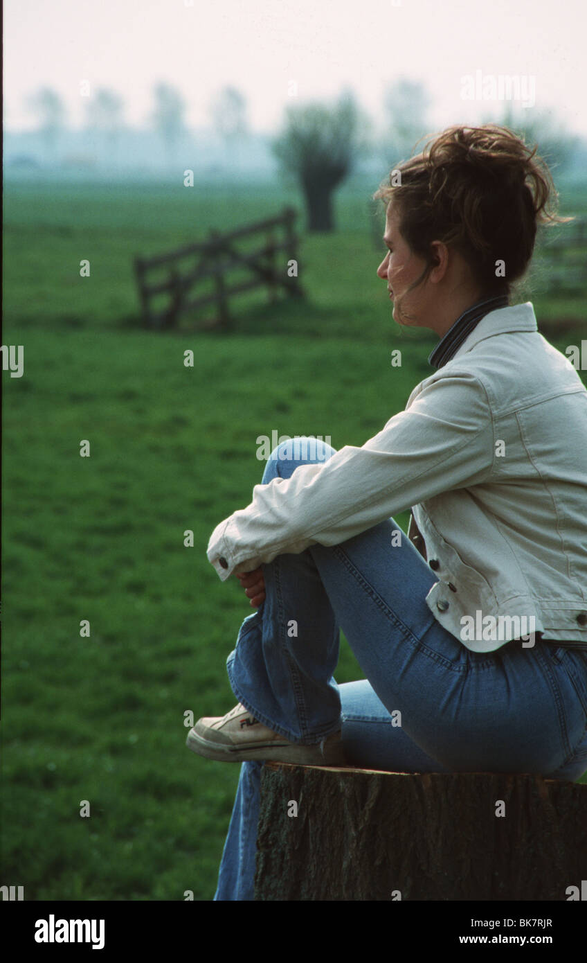 Farmer thinking uk hi-res stock photography and images - Alamy