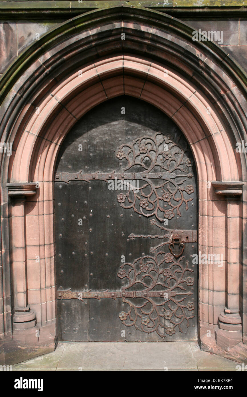 Chester cathedral door hi-res stock photography and images - Alamy