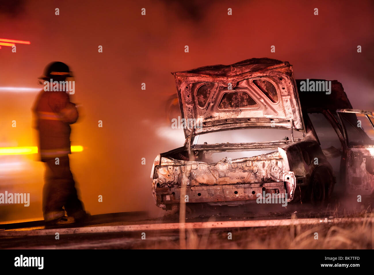 Firefighter accident hi-res stock photography and images - Alamy