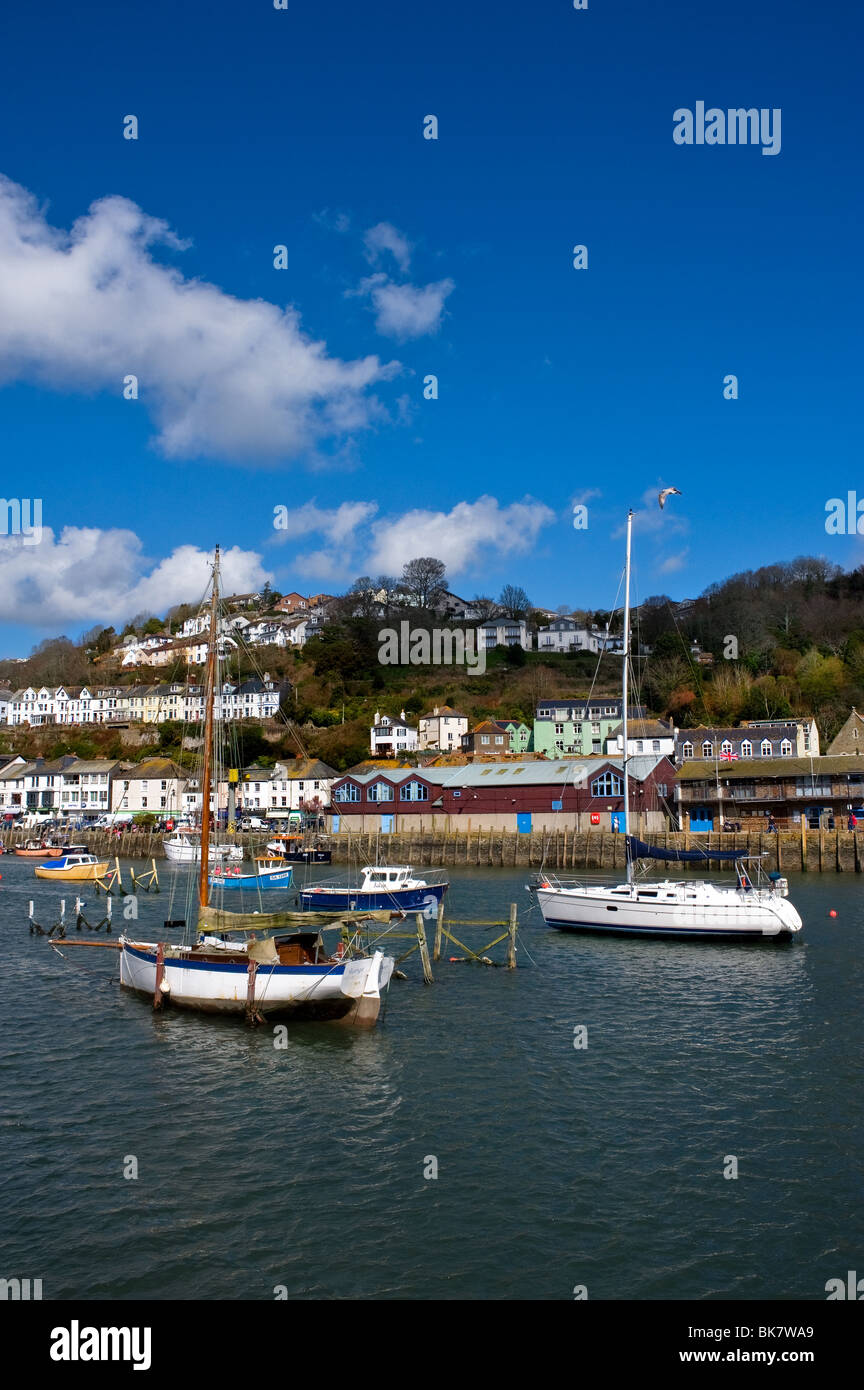 Boats moored on the River Looe in Cornwall. Photo by Gordon Scammell ...