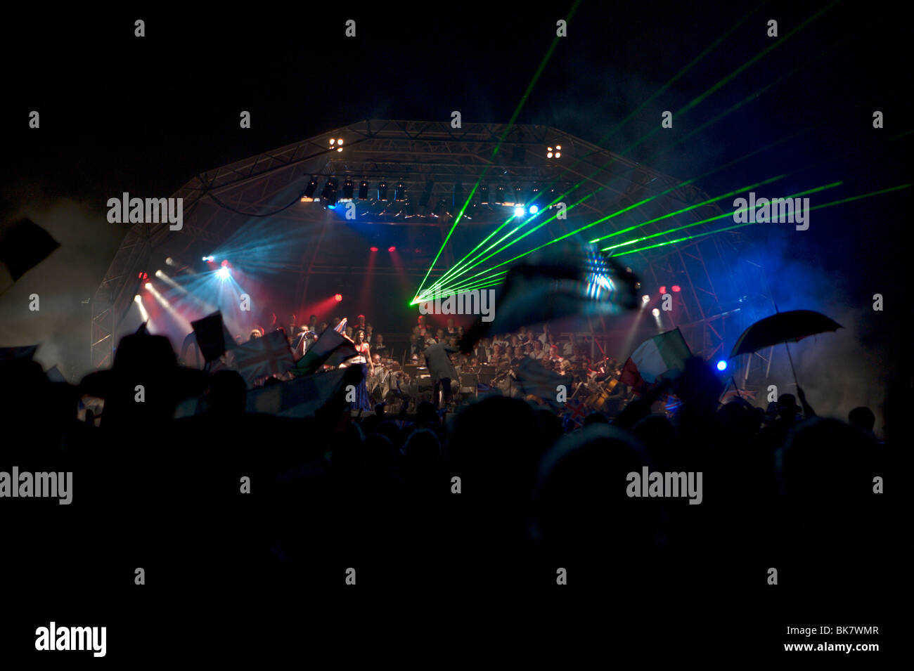 finale of Bedford prom. in park Stock Photo - Alamy