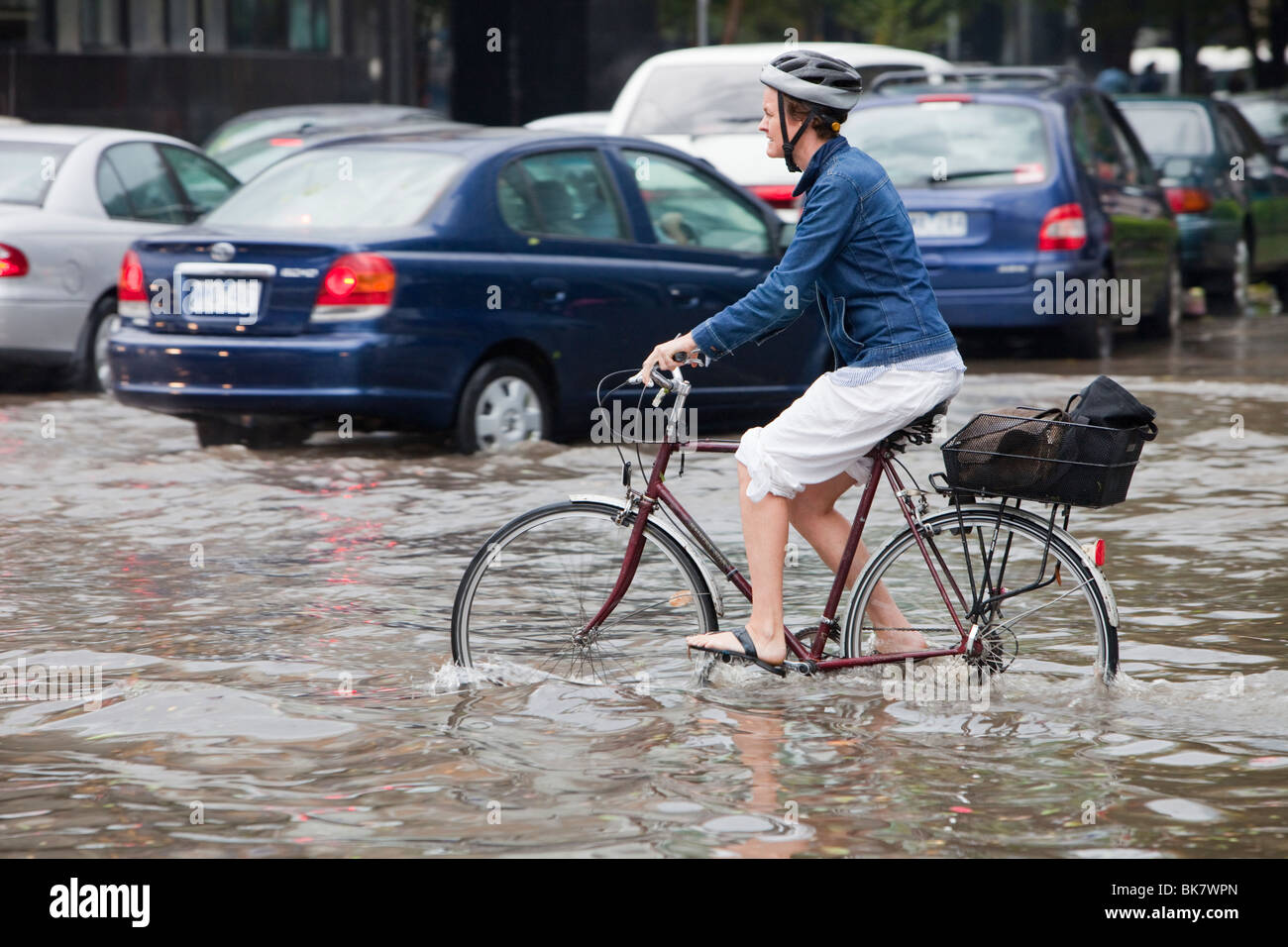 Flooding from the worst tropical storm to hit Melbourne in over 100 ...