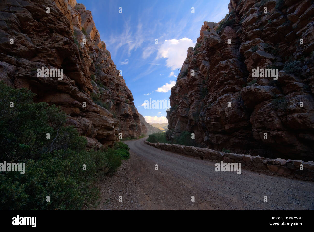 Swartberg pass at the Prince Albert side Stock Photo - Alamy