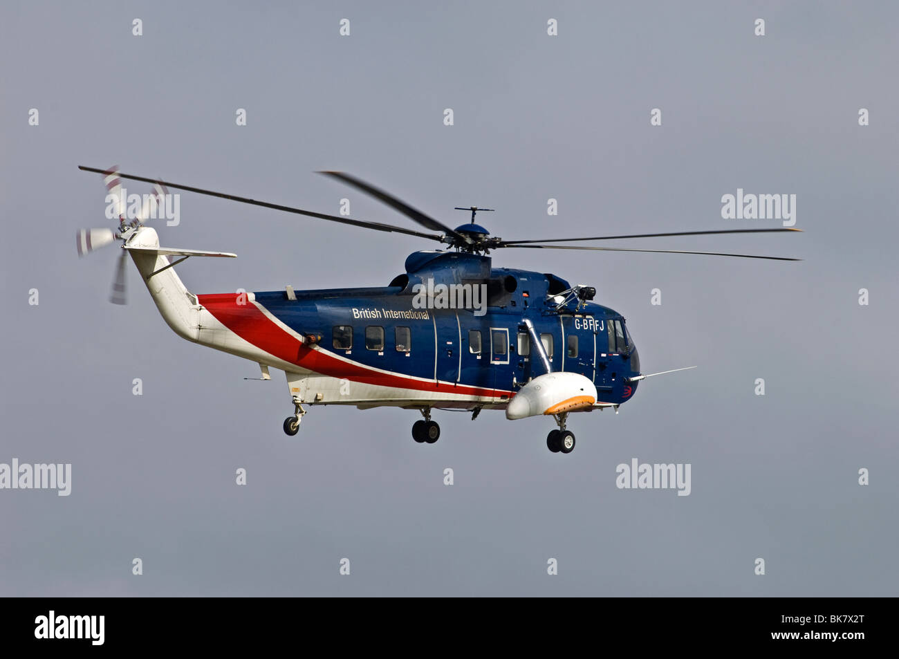 Sikorsky S-61n Mk2 helicopter operated by British International ...