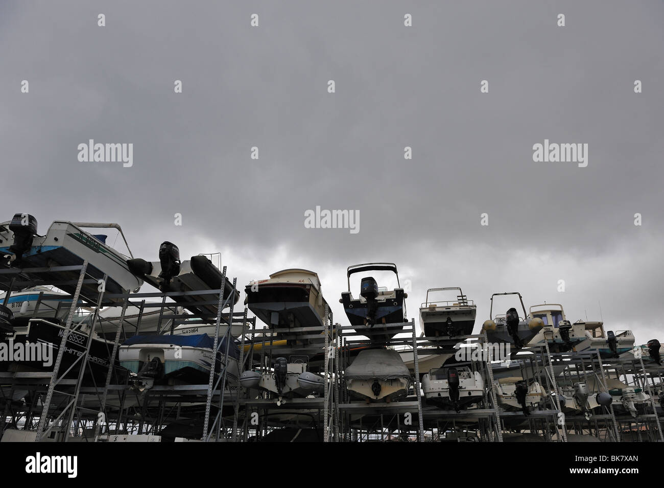 Boat rack hi-res stock photography and images - Alamy