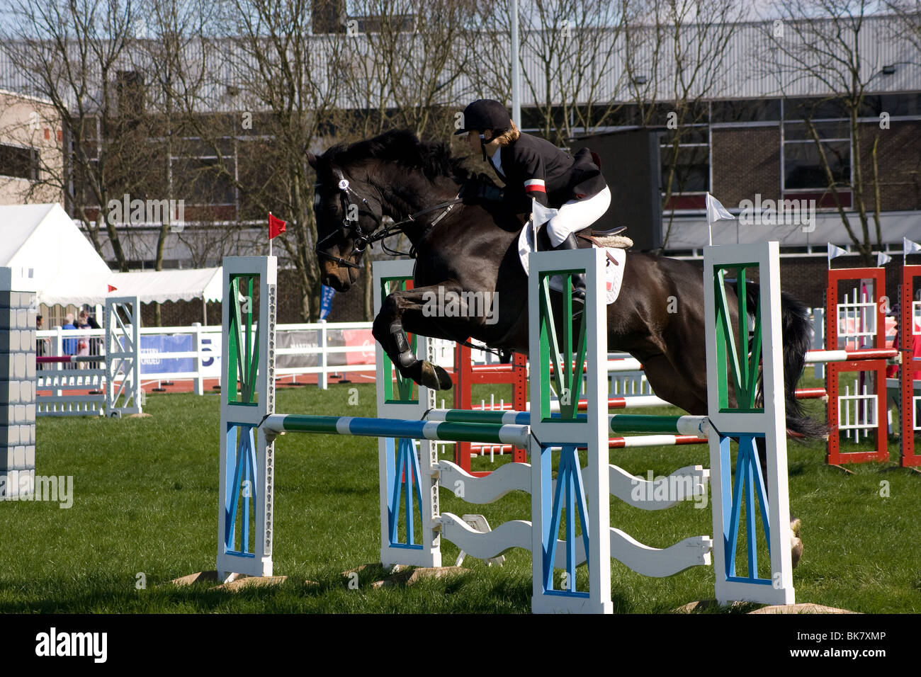 womens final world cup series pentathlon show jumping event Medway Park ...
