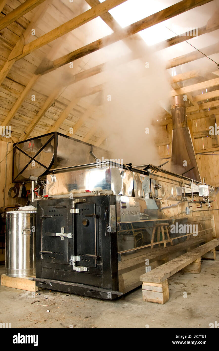 Sugar shack, Beauce, Quebec, Canada Stock Photo - Alamy