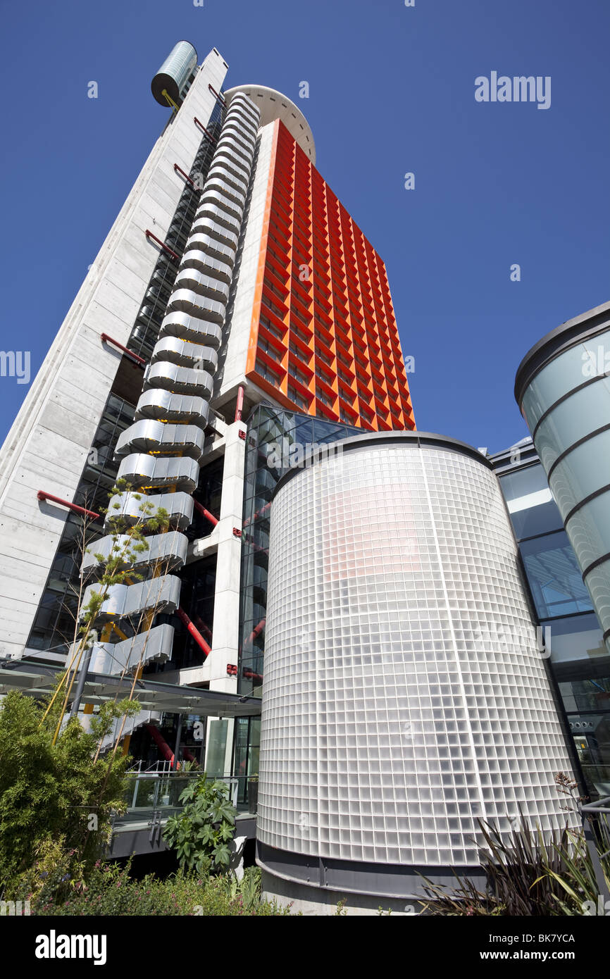 hesperia tower hotel Stock Photo - Alamy