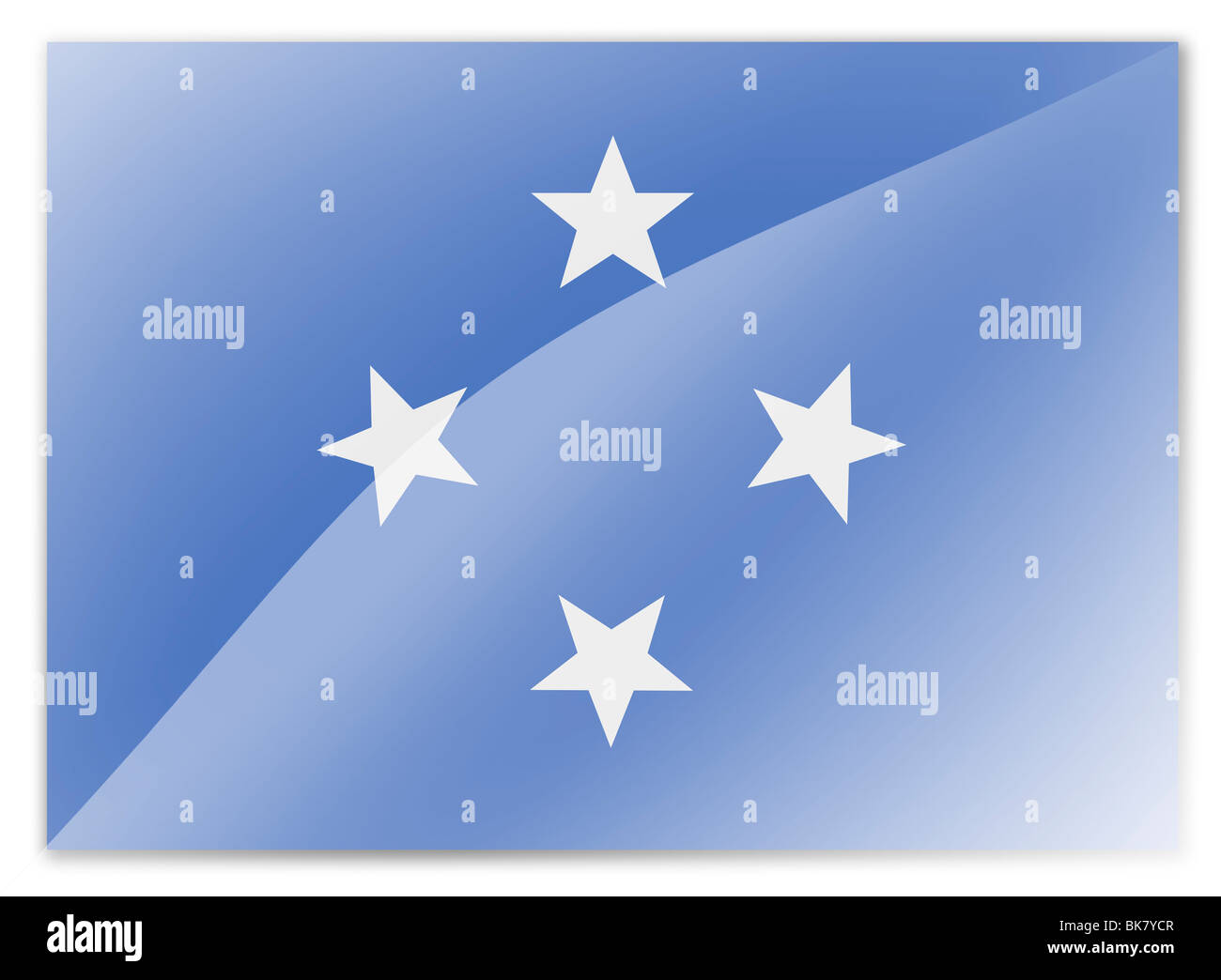 Micronesia flag hi-res stock photography and images - Alamy