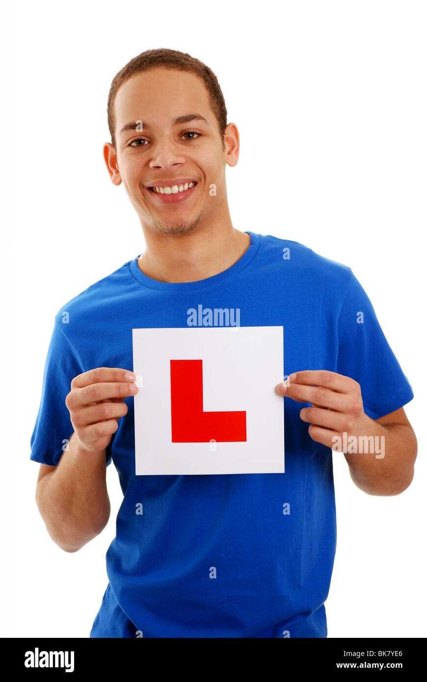 Learning to drive Stock Photo - Alamy