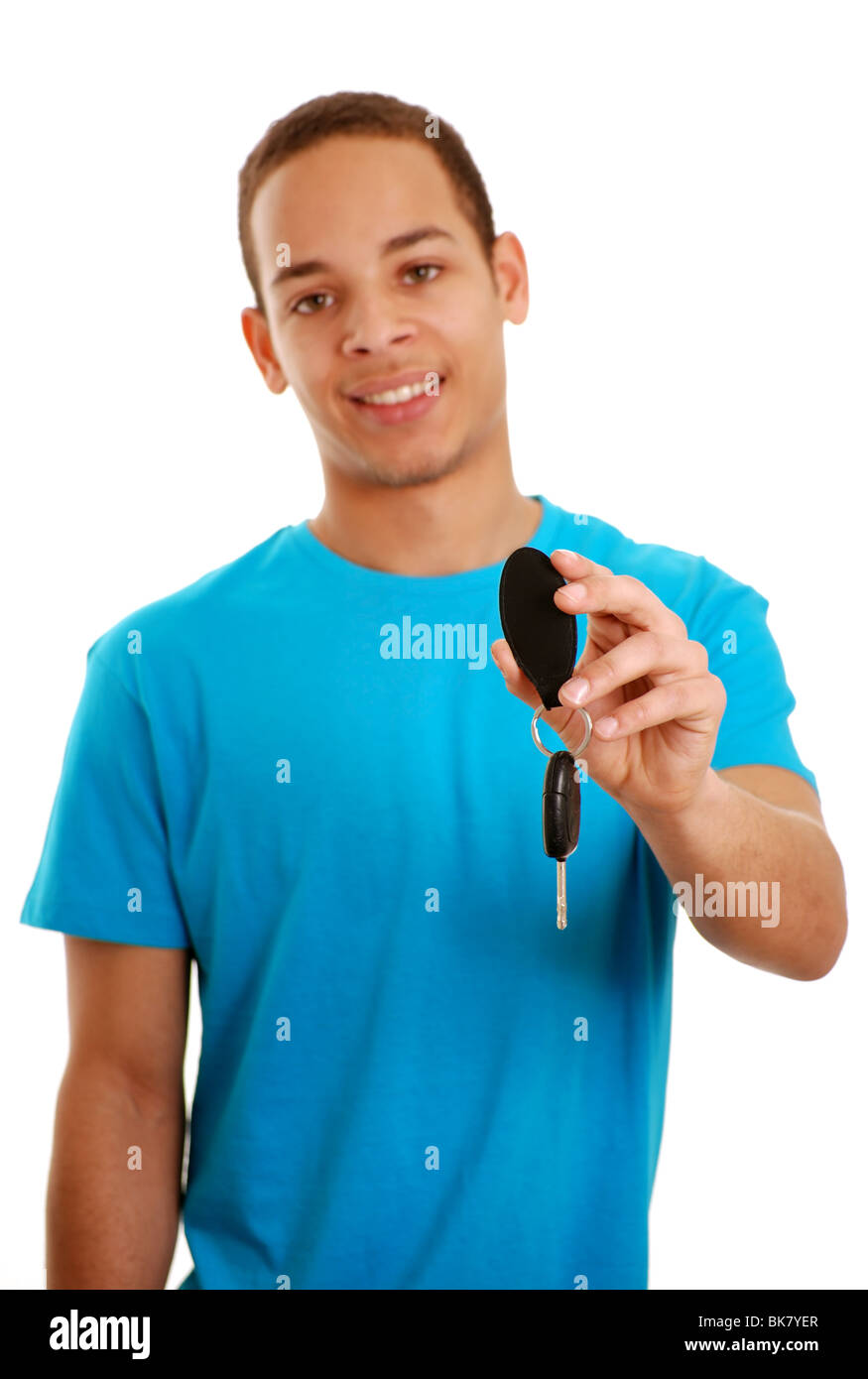 Teenage driver with keys hi-res stock photography and images - Alamy
