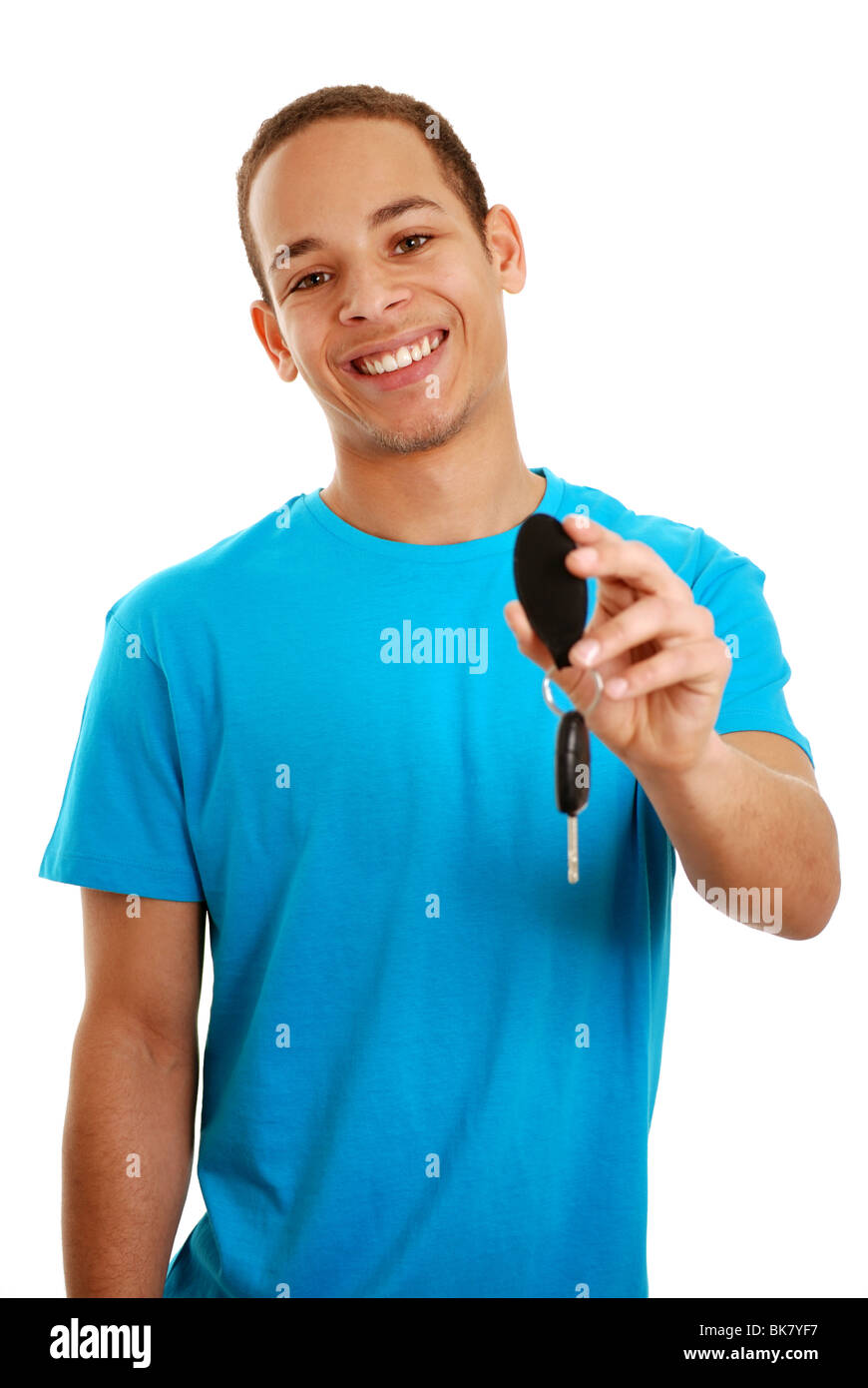 Teenage driver with keys hi-res stock photography and images - Alamy