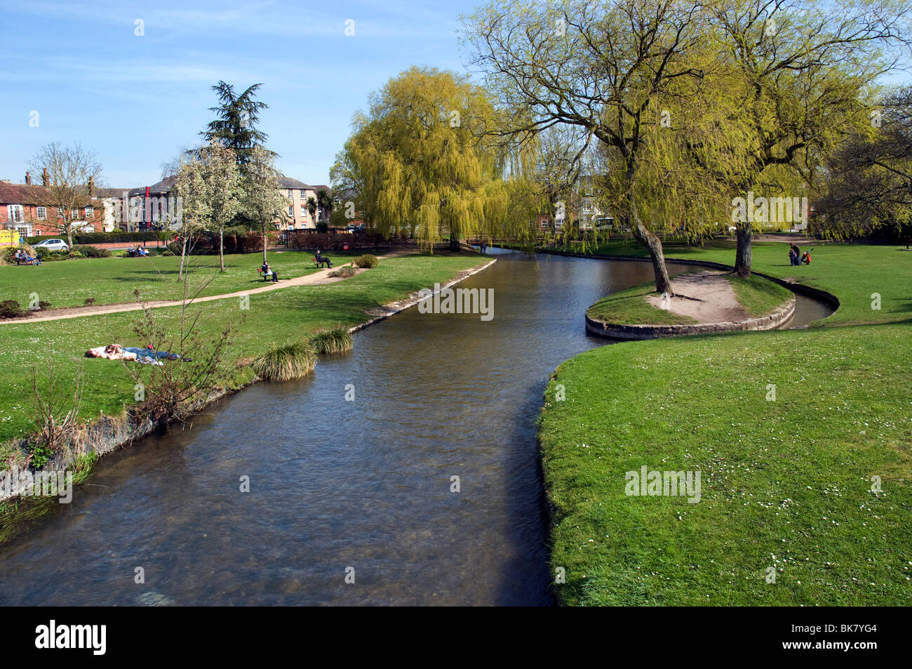 Queen Elizabeth Gardens Salisbury High Resolution Stock Photography and ...