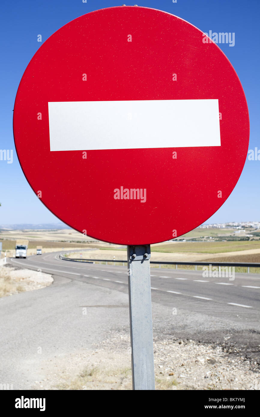wrong way traffic sign Stock Photo - Alamy wrong way traffic sign Stock Photo - Alamy