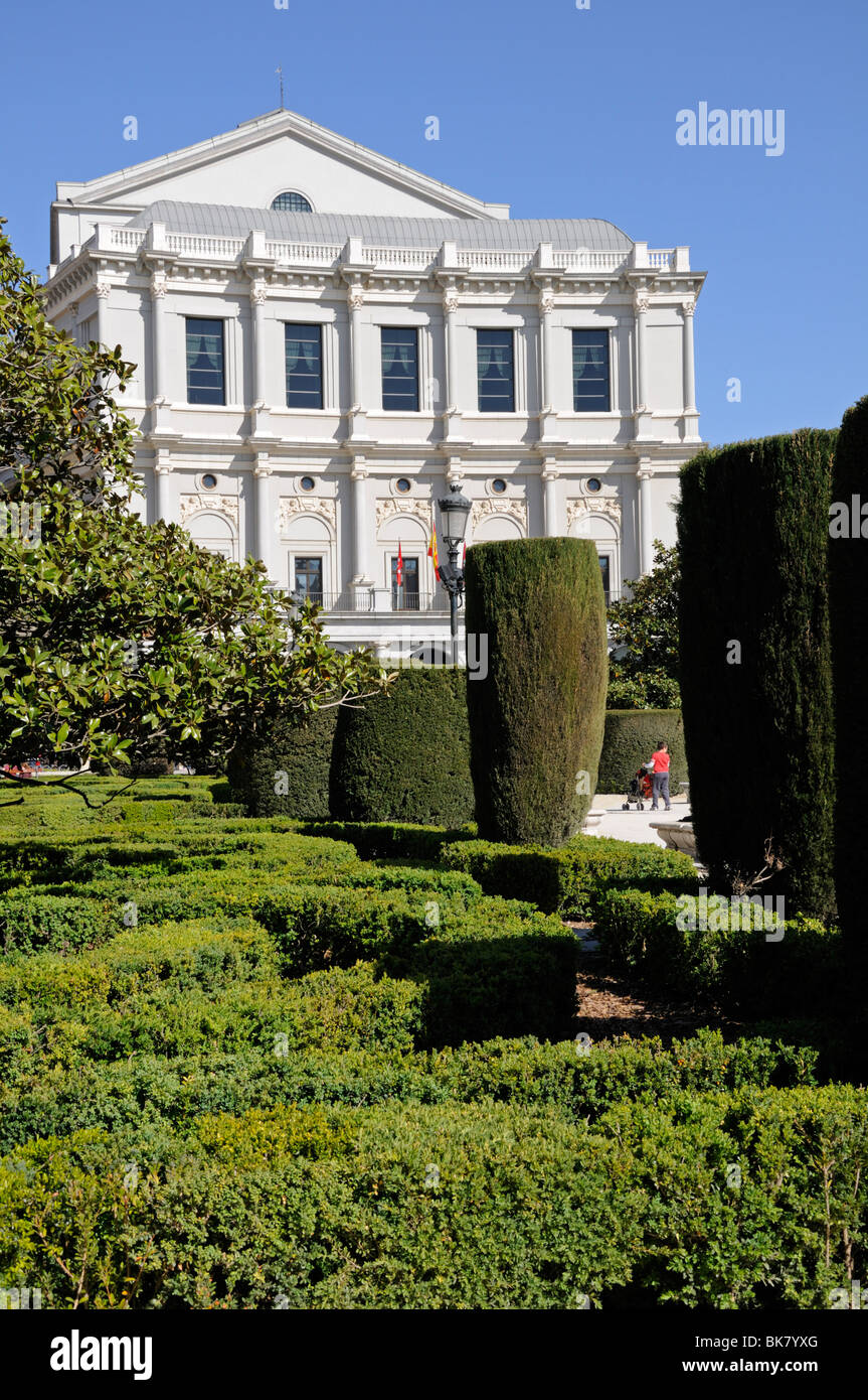 Madrid, Spain. Plaza de Oriente. Teatro Real / Theatre Royal (1850 ...