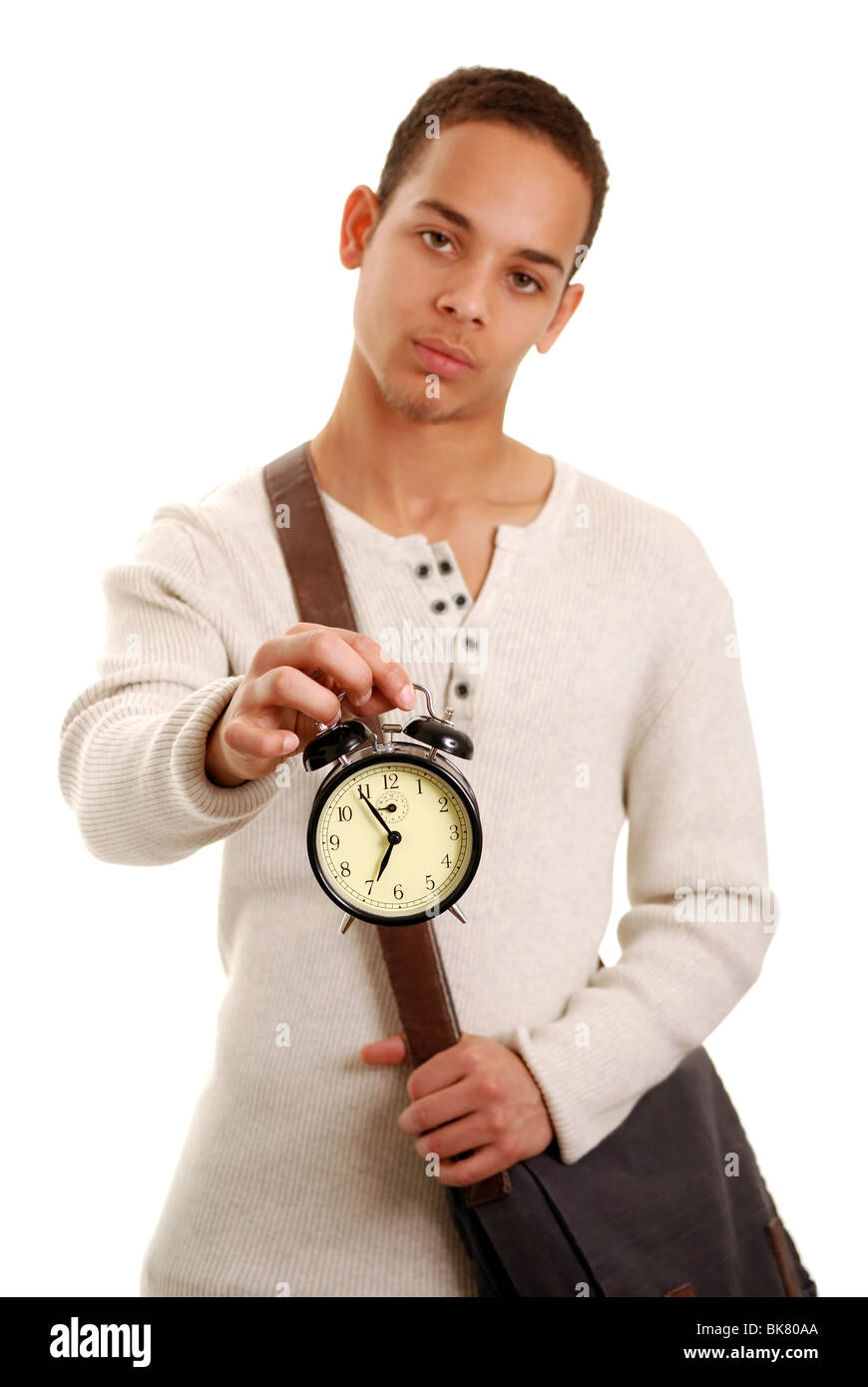 Teen boy running late hi-res stock photography and images - Alamy