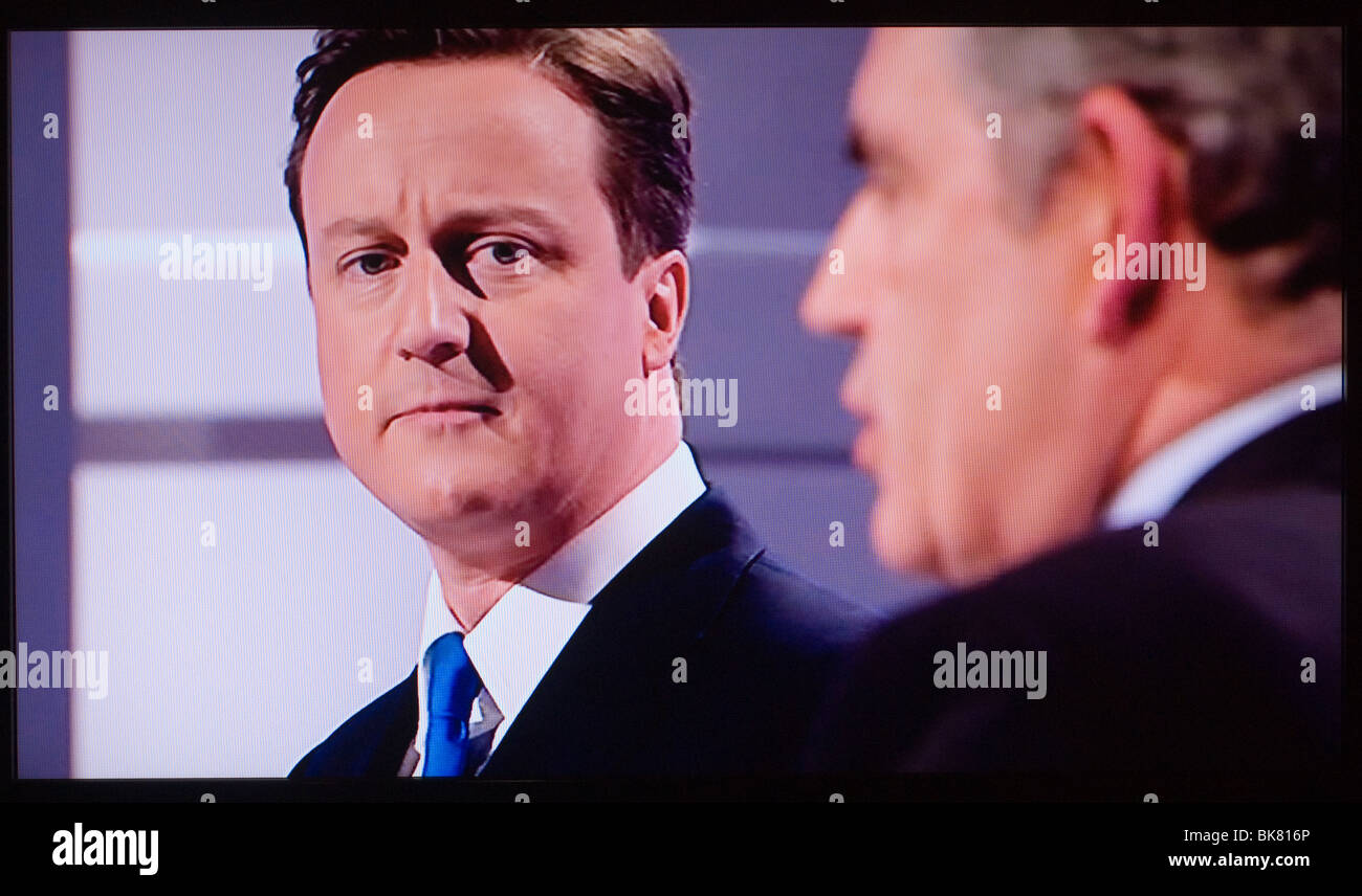 Gordon brown david cameron hi-res stock photography and images - Alamy