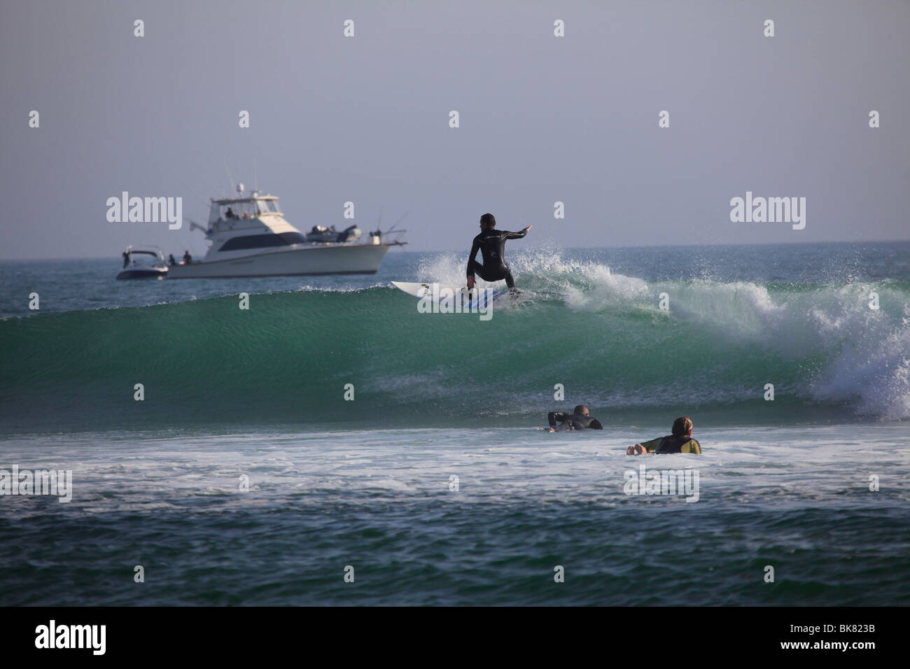 Surfing scenes in Orange County, California, USA Stock Photo - Alamy