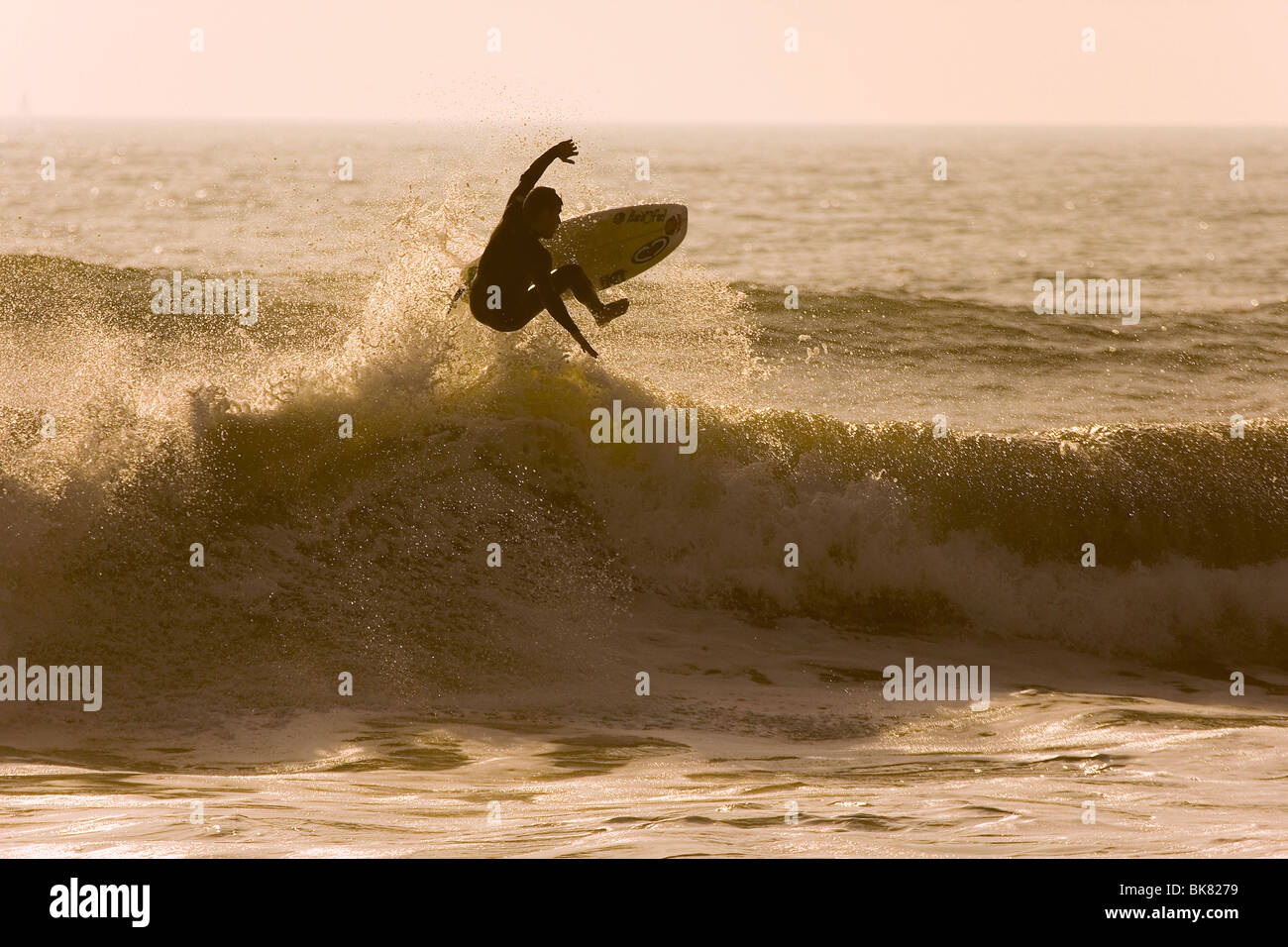 Surfing scenes in Orange County, California, USA Stock Photo - Alamy